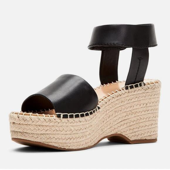 Frye | Shoes | New Frye Womans 95 Amber Espadrille Platform Wedges ...